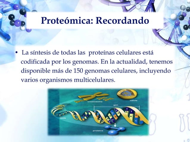 Proteomica y bioinformatica | PPTX