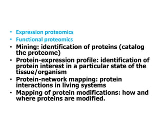 Proteomics | PPTX