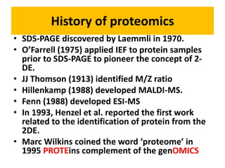Proteomics | PPTX