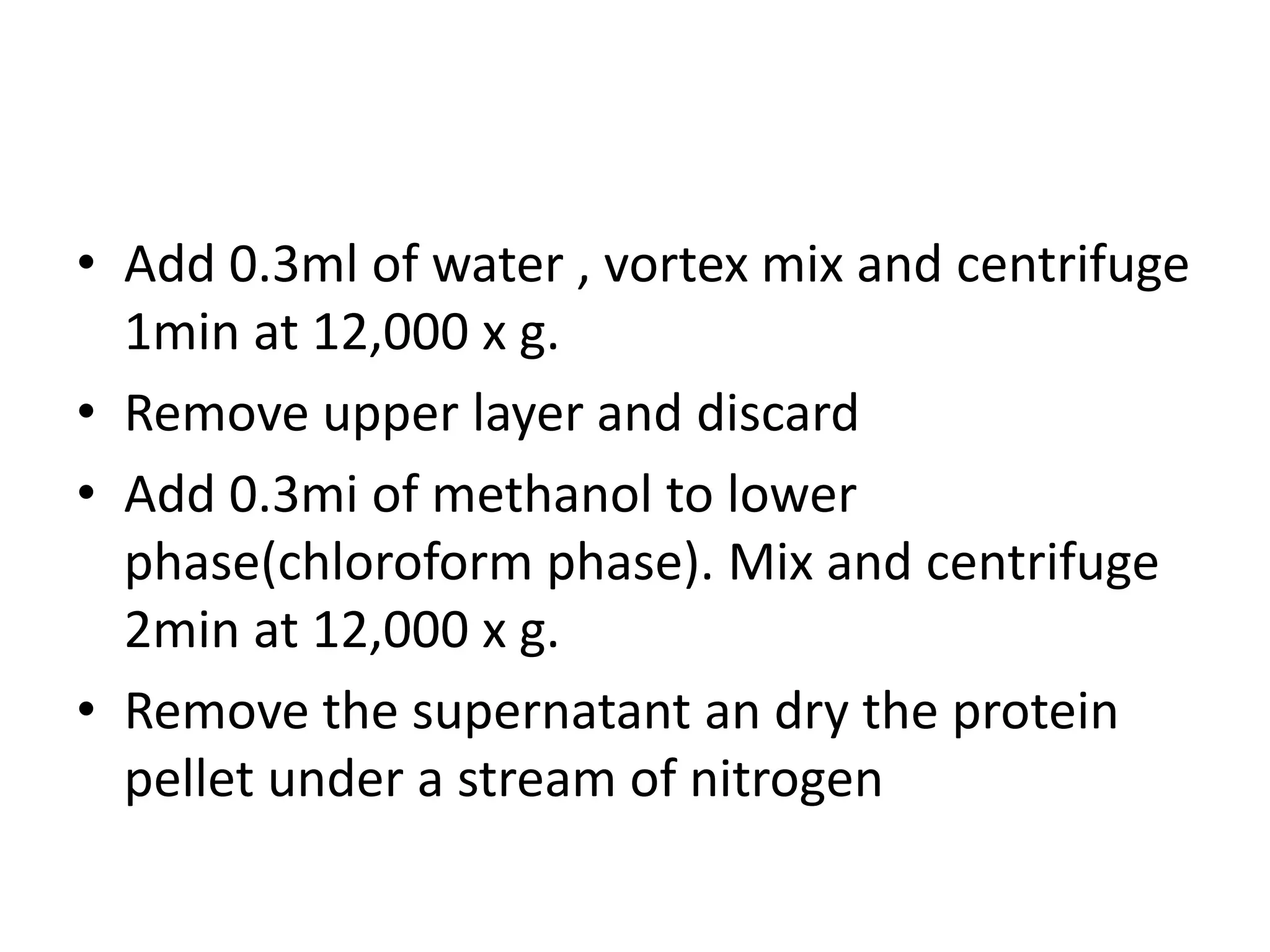 Proteomics - precipitation agents in protein purification | PPTX