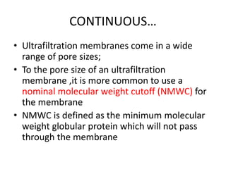 Proteomics - precipitation agents in protein purification | PPTX