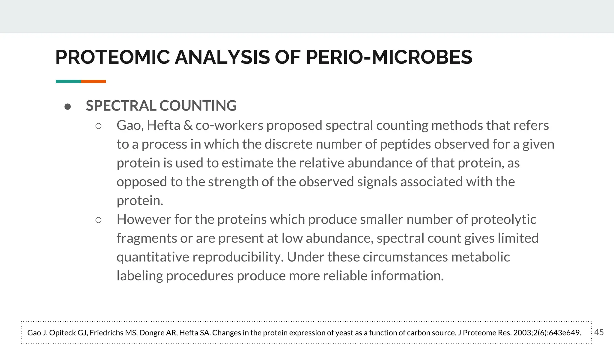 Role of Proteomics in Modern Periodontics | PPT | Free Download