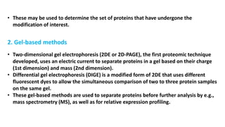 proteomics and bioinformatics lecturesss | PDF