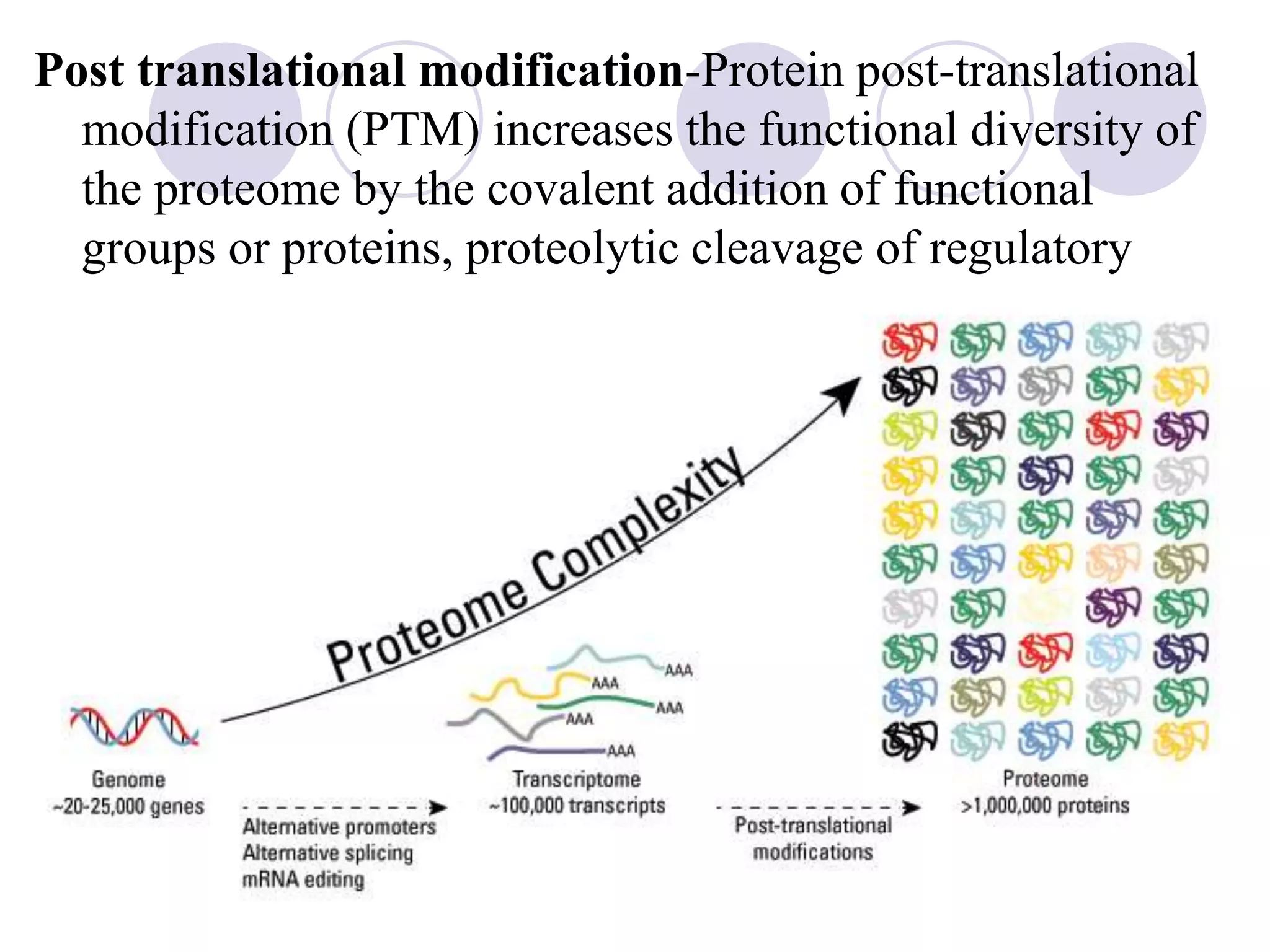 Proteomics, definatio , general concept, signficance | PPT