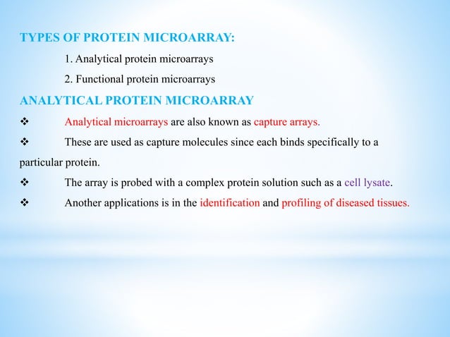 PROTEOMICS- PROTEIN MICROARRAY.pptx | Chemistry | Science