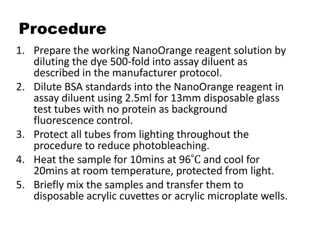Protein quantitation techniques | PPTX