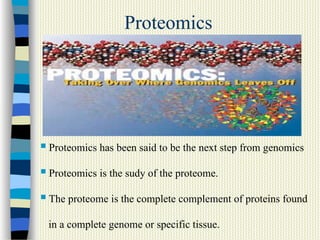 2D gel electrophoresis in proteomics.ppt