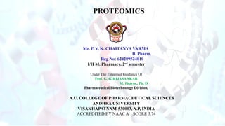 proteomics 10.....types of proteomics pptx | PPTX