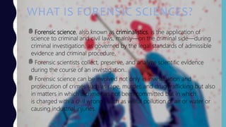 Proteomics in forensic sciences | PPTX