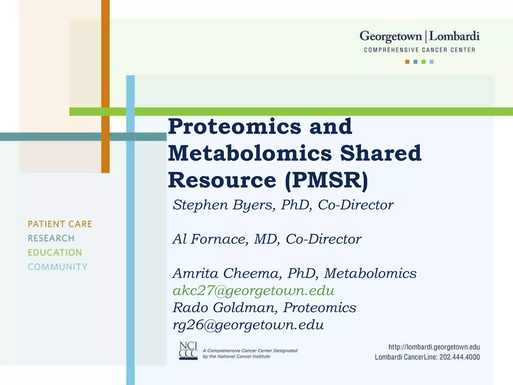 Proteomics & Metabolomics | PPT