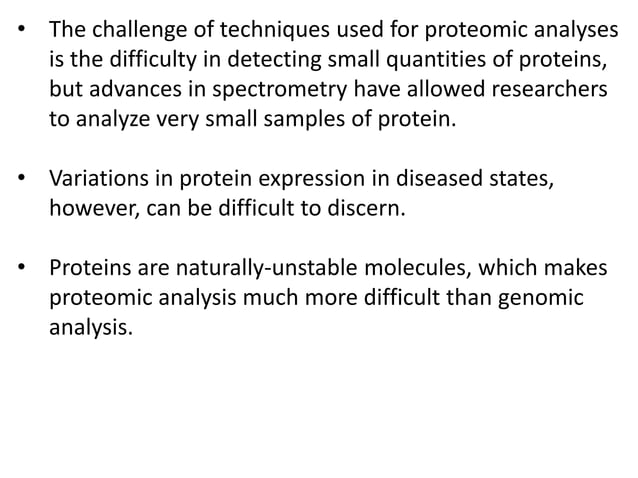 Proteomics, techniques, applications.pdf | Biological Sciences | Science