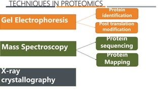 Proteomic study of leaves by Puja Ghosh | PPTX