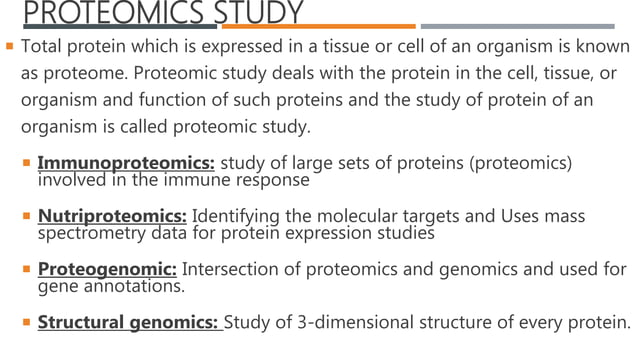 Proteomic study of leaves by Puja Ghosh | PPT