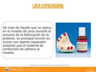 Prótesis fija (pontico y características) | PDF
