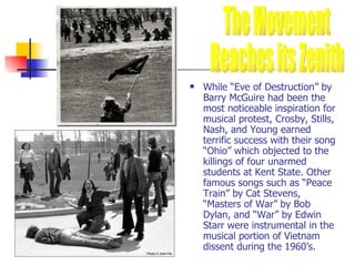 Protest Music Pp | PPT | World/International Music | Music