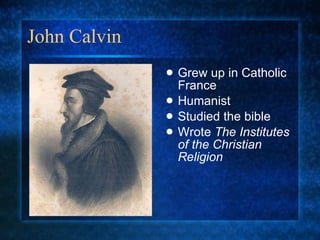 Protestanism & Catholic Reformation | PPT