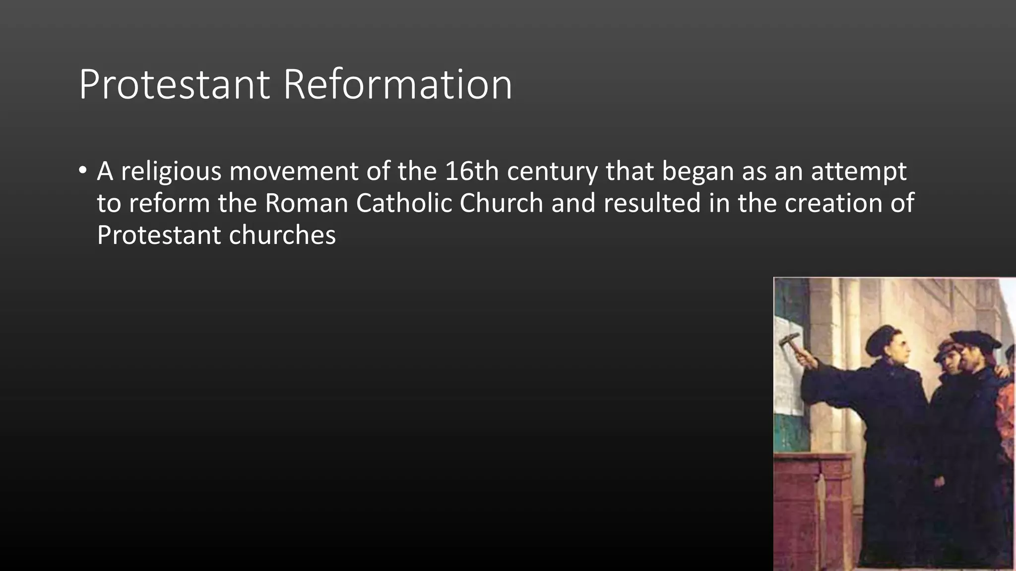 Protestant & Counter Reformation | PPT