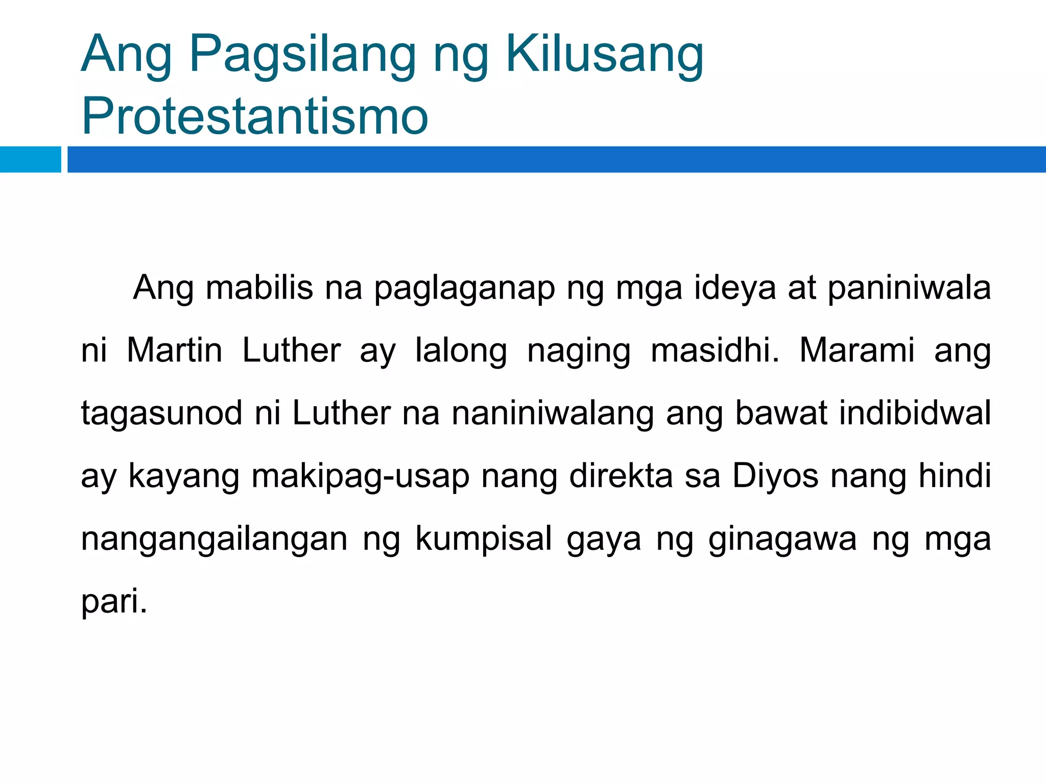 Protestantismo | PPTX