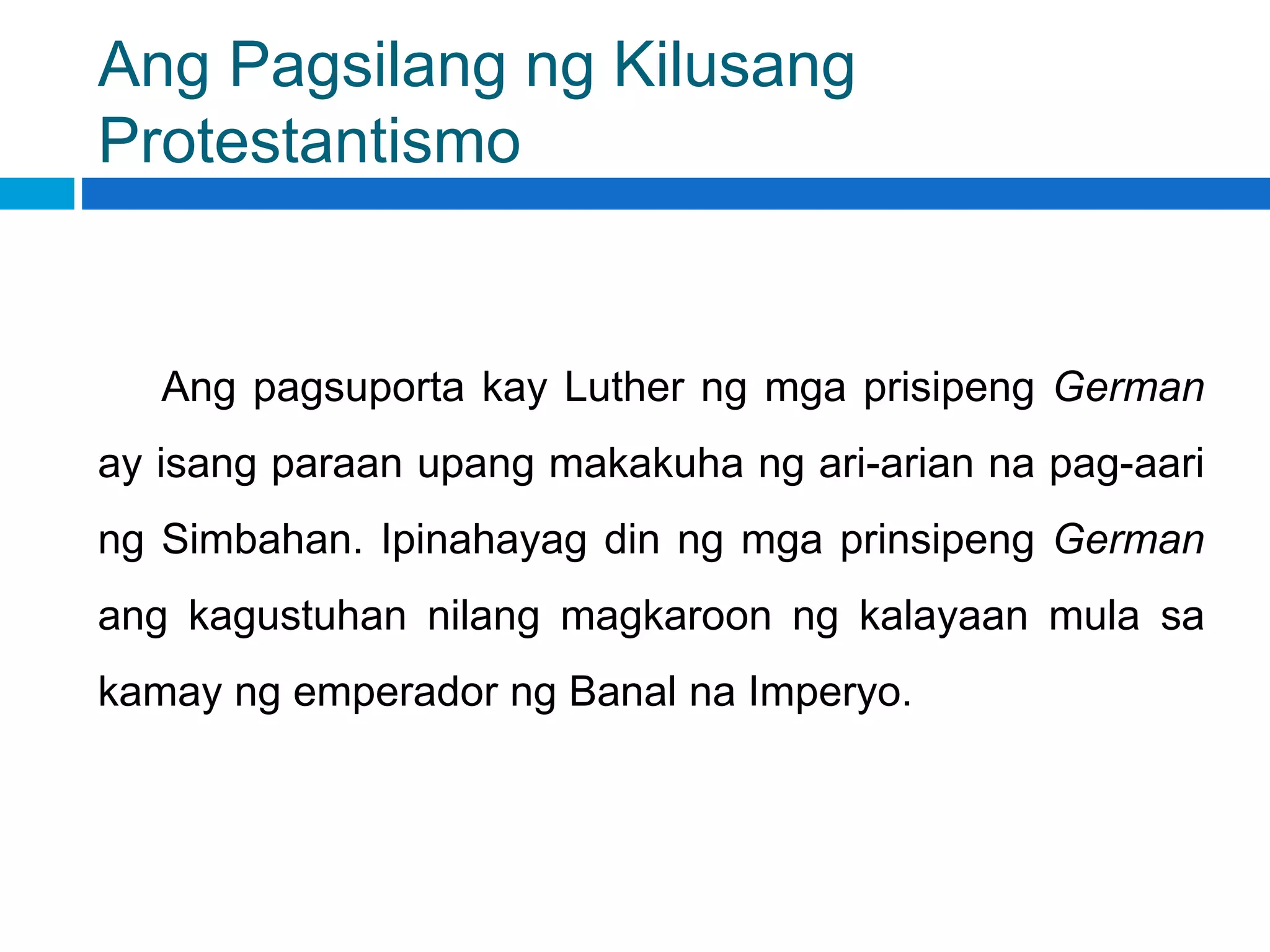 Protestantismo | PPTX