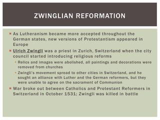 Protestant reformation | PPTX