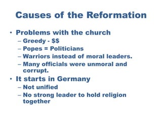 Protestant reformation | PPTX