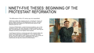 Protestant Reformation | PPTX