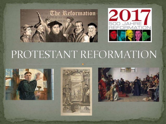 PROTESTANT REFORMATION | PPT