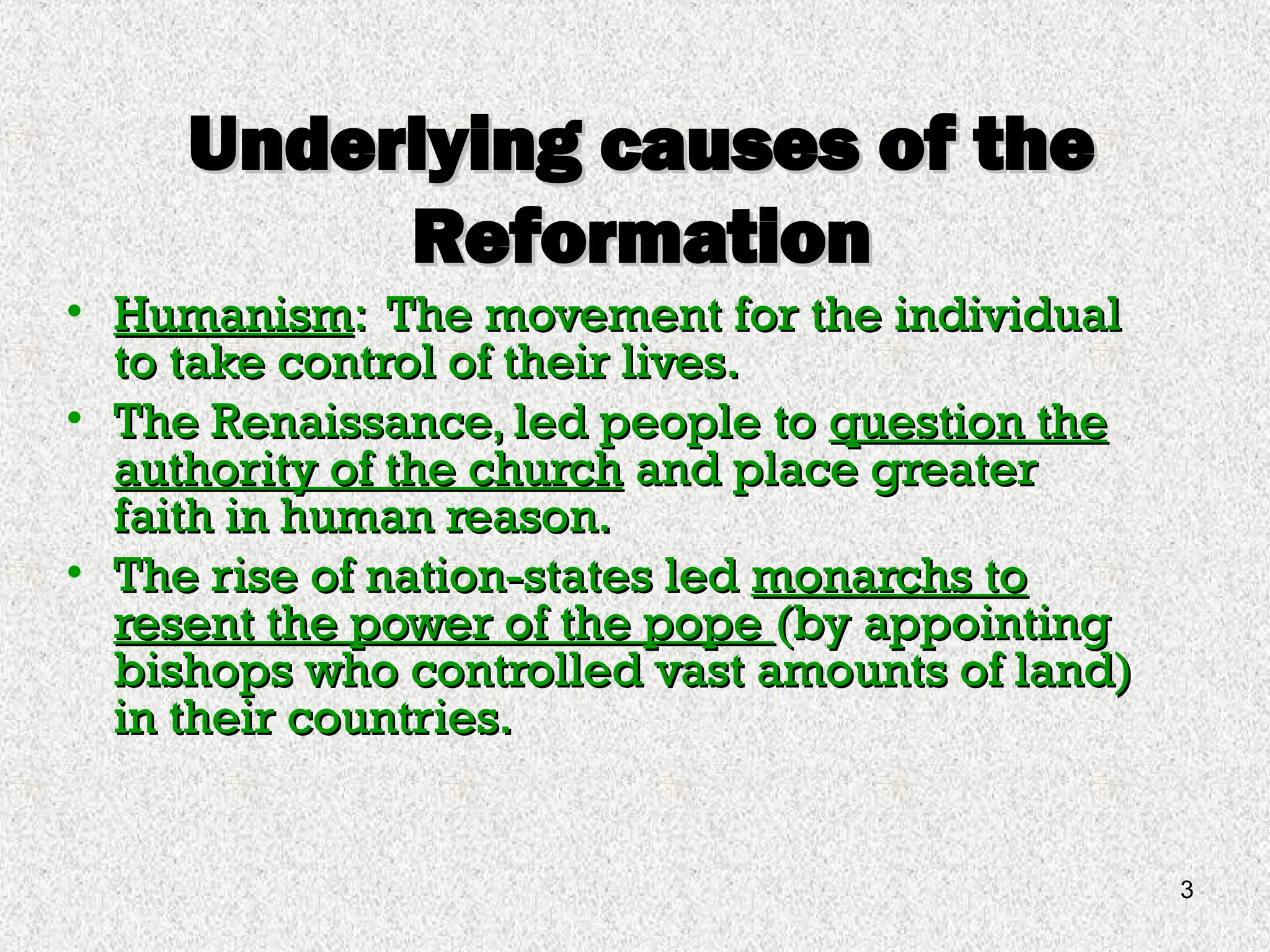 Protestant Reformation_Reformation Studies | PPT