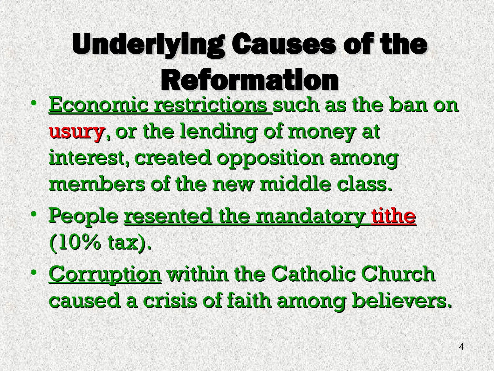 Protestant Reformation_Reformation Studies | PPT