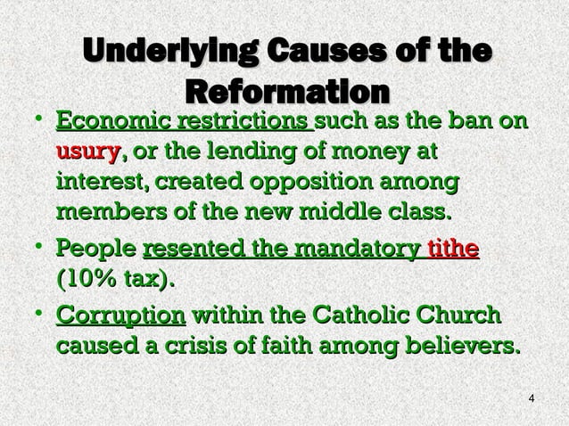 Protestant Reformation_Reformation Studies | PPT