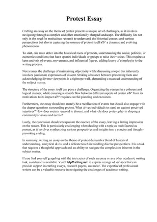 Protest Essay.pdf