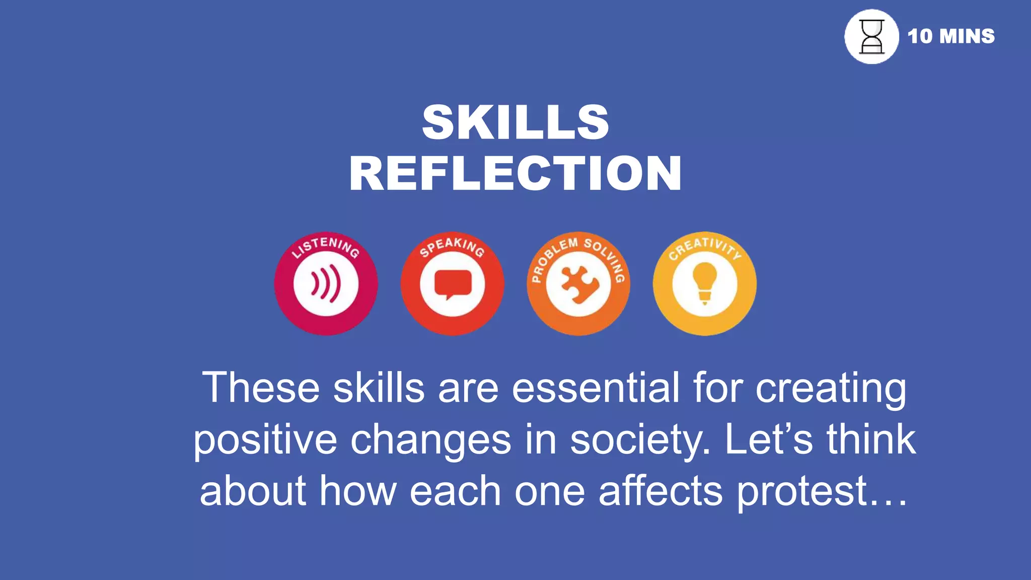 Protest reflection questions | PPTX