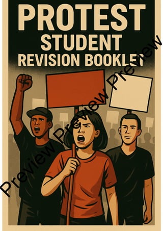 Protest - Student Revision Booklet For VCE English | PDF