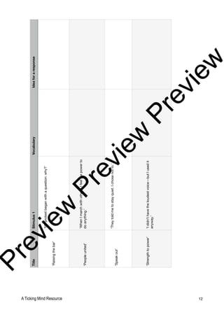 Protest - Student Revision Booklet For VCE English | PDF