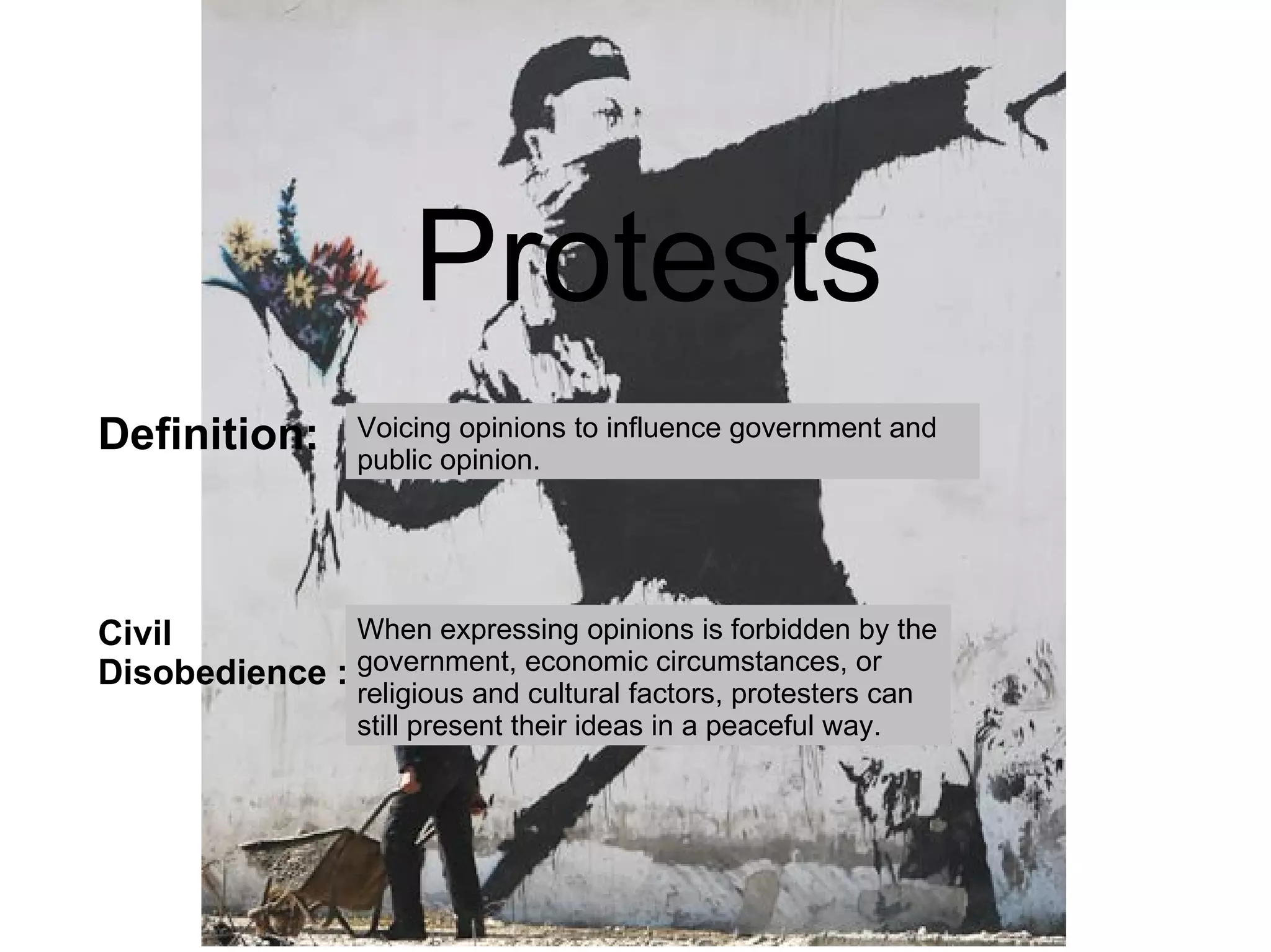 Protests | PPT