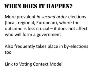 Protest voting | PPTX