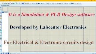 Proteus - simulation & PCB design software Introduction & process | PDF ...