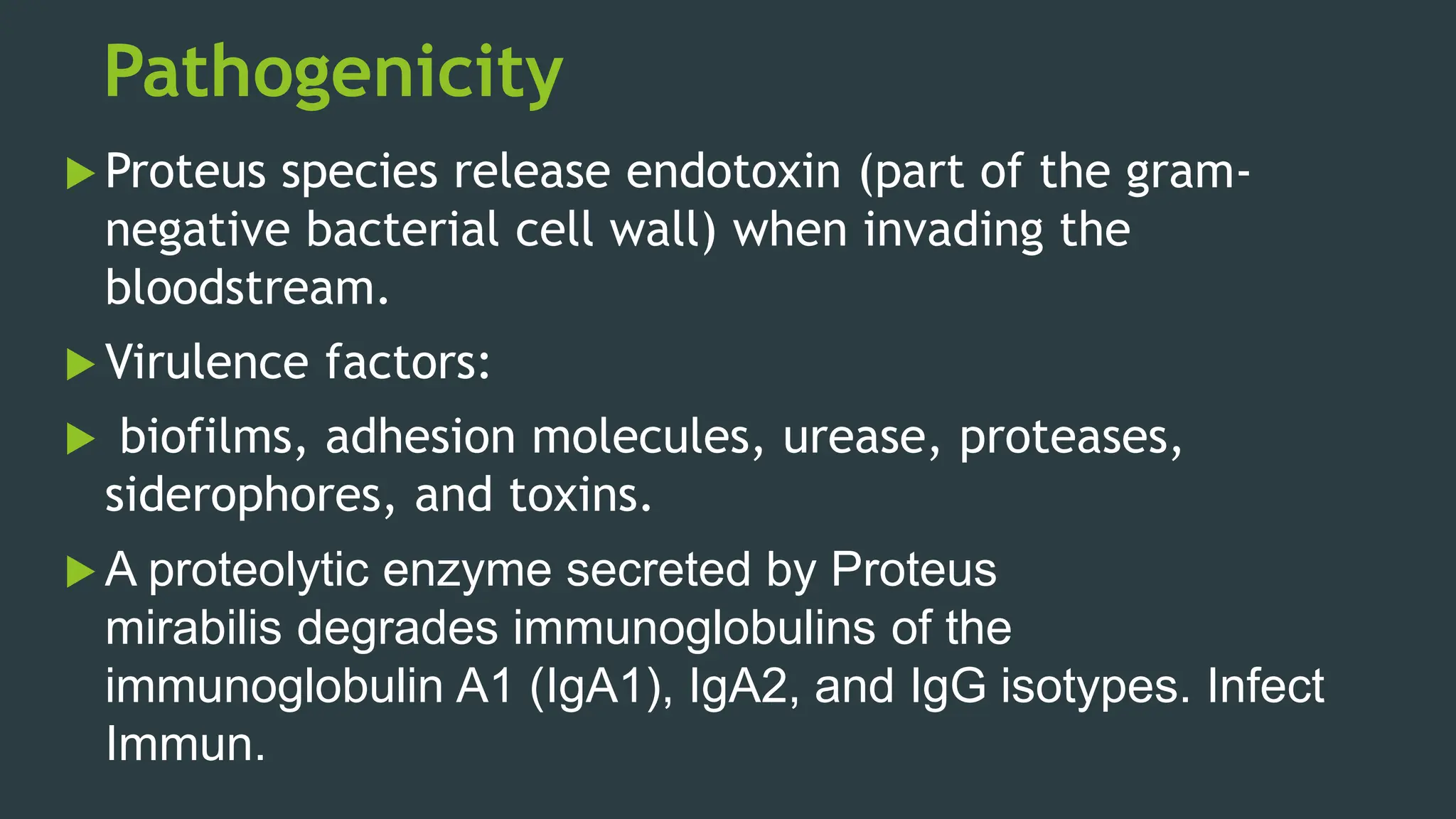 Proteus microbiology topic bacteria ppt. | PPTX