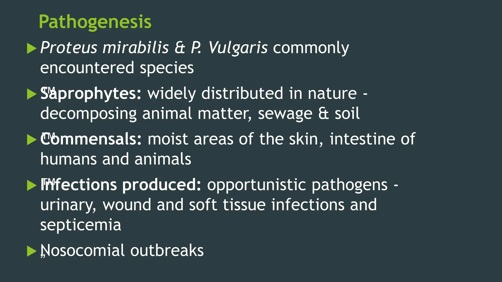 Proteus microbiology topic bacteria ppt. | PPTX