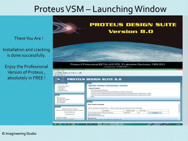 Proteus 8 installation | PPTX