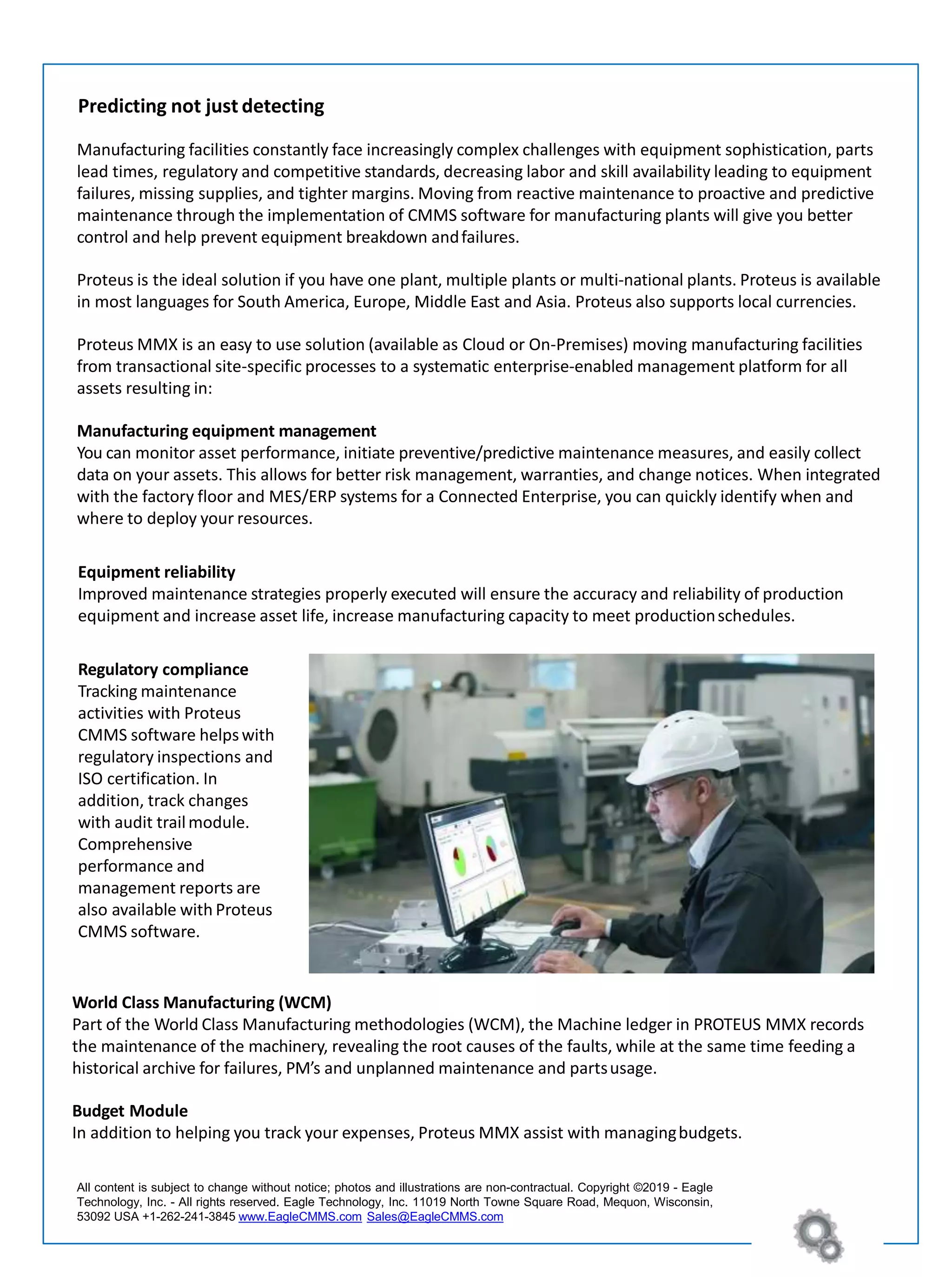 CMMS for Manufacturing | PPTX