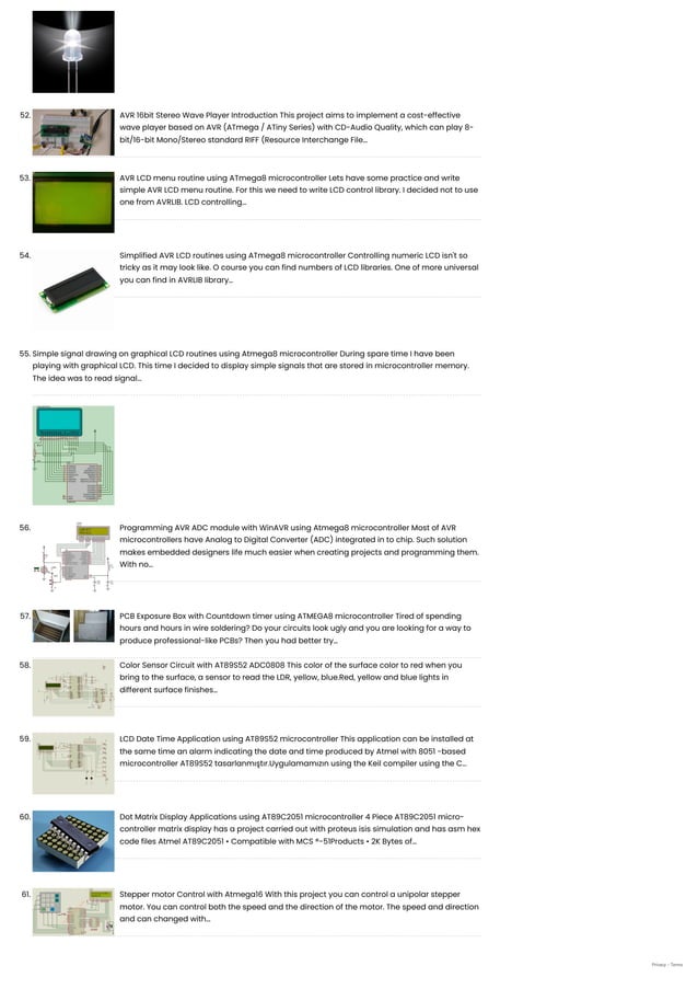 Proteus Simulation Based Avr Projects Atmega32 Avr Avr Projectspdf