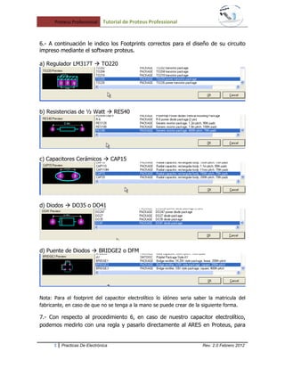Proteus tutorial rev1 | PDF