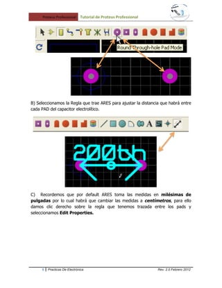 Proteus tutorial rev1 | PDF