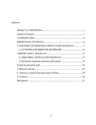 Proteza partiala de sold golinschi adina | PDF