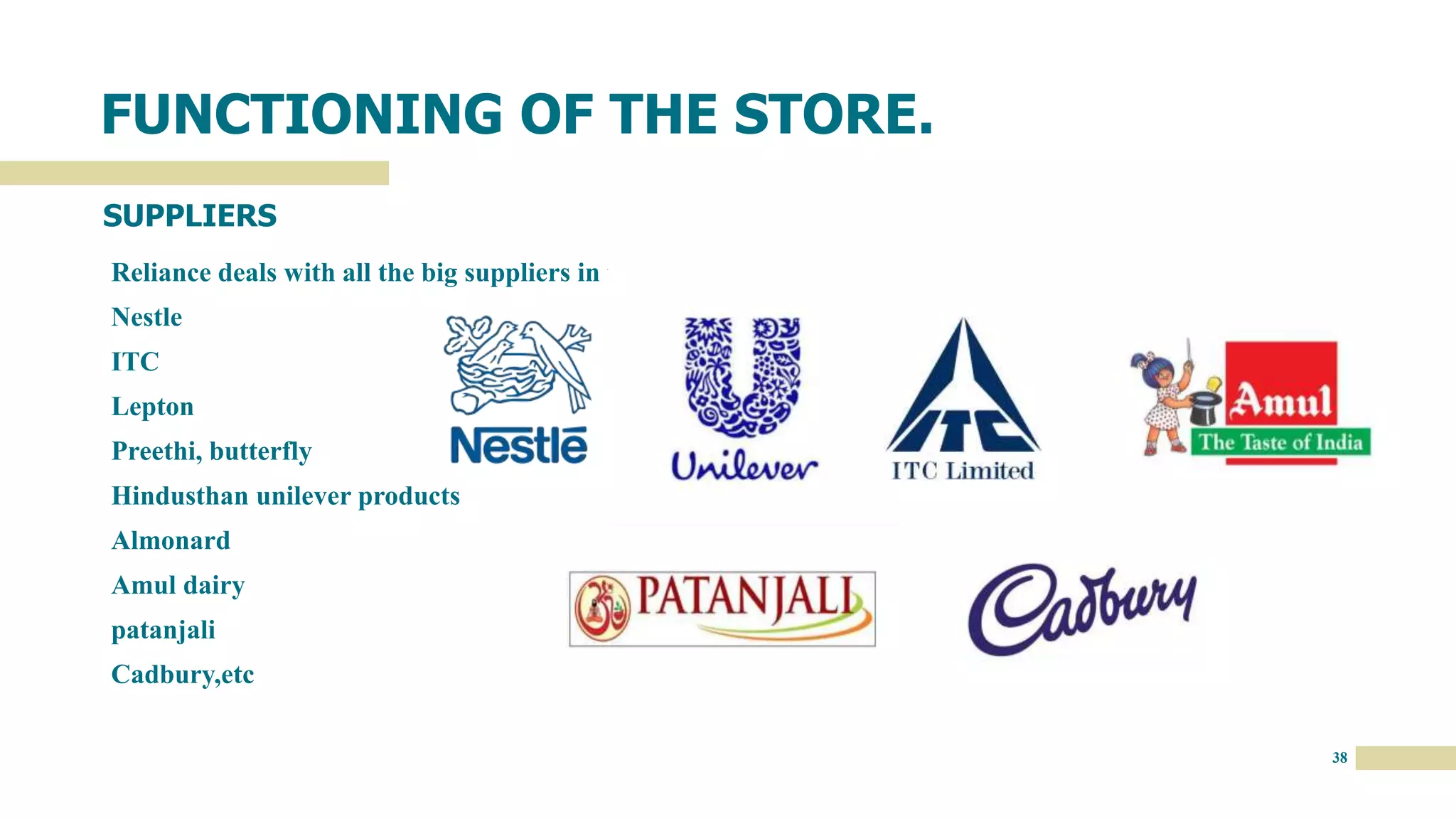 The Departmental Store Desktop Study - UGS | PPTX