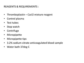 PROTHROMBIN TIME.pptx