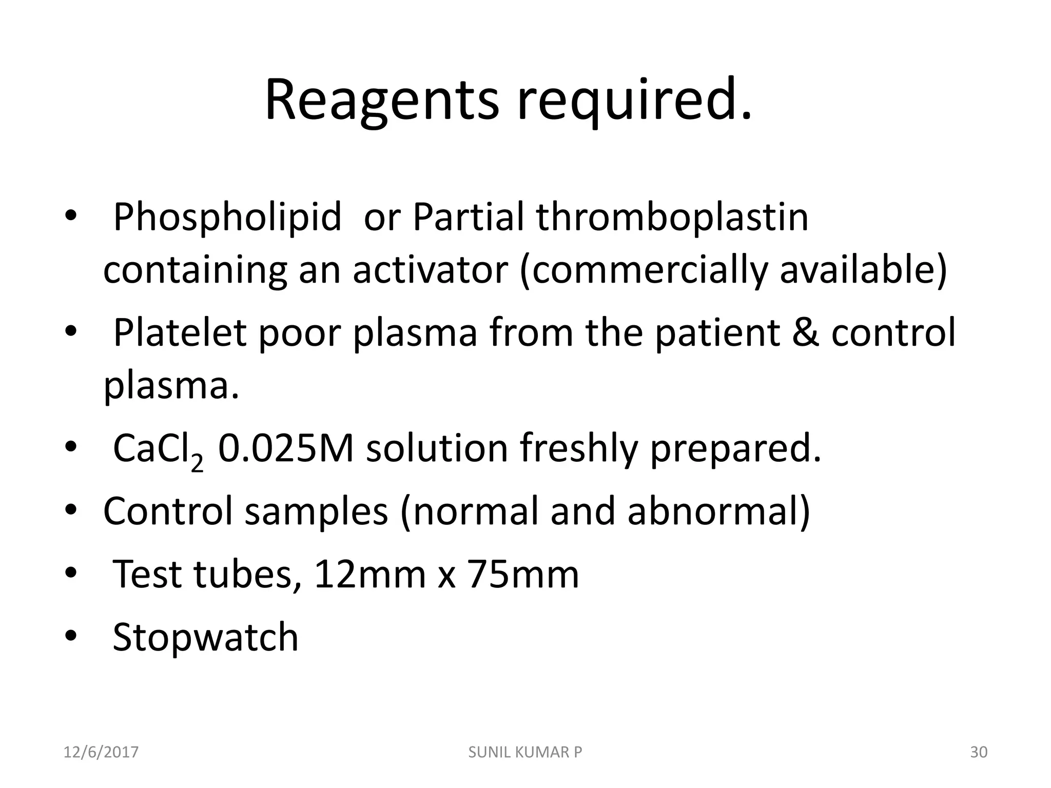 Prothrombin time and aptt | PPTX