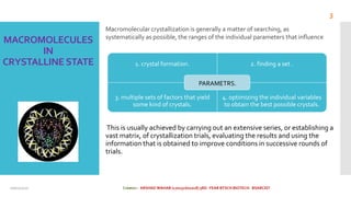 Protien crystal | PPTX
