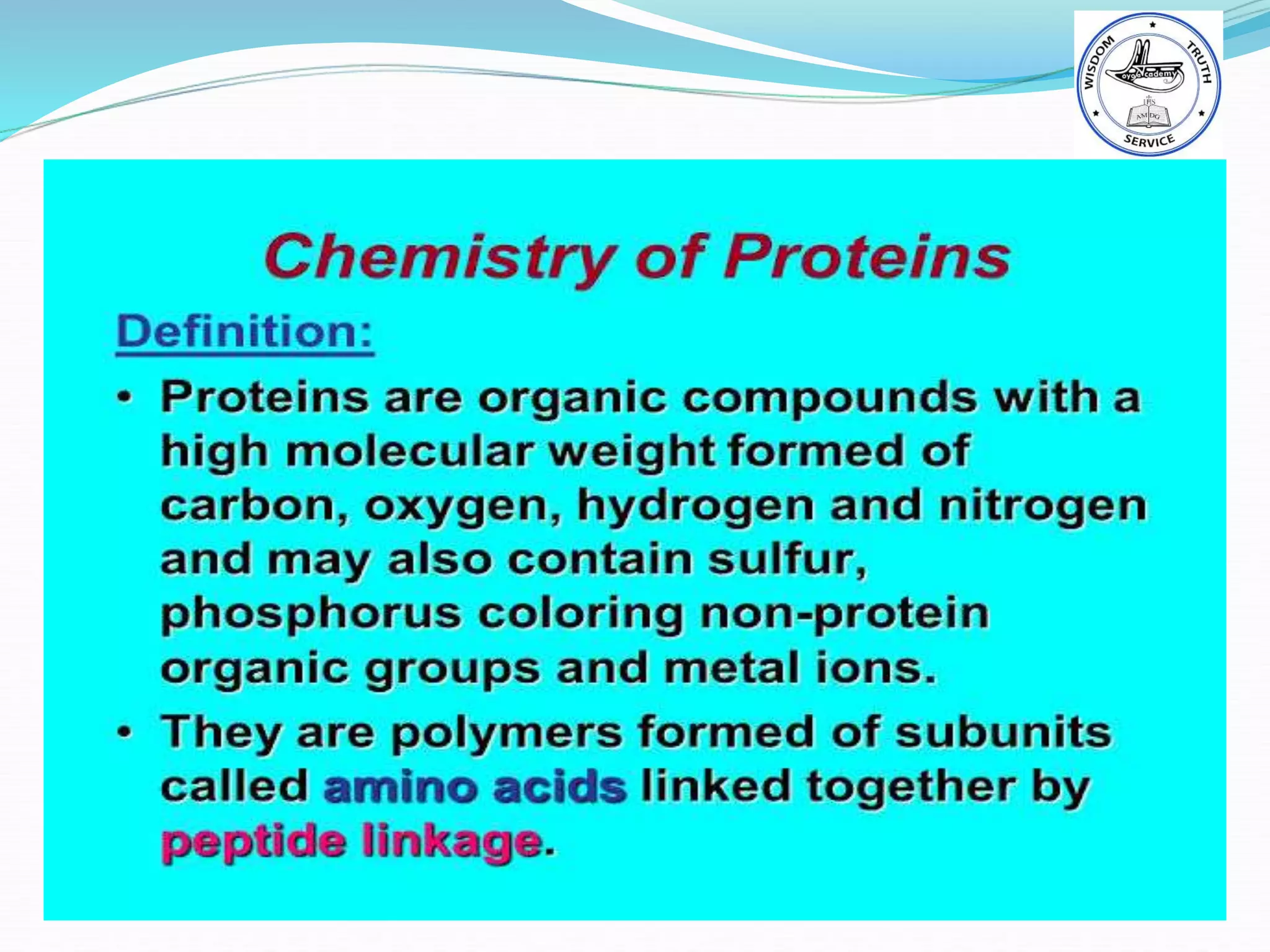 Protiens and amino acids | PPTX